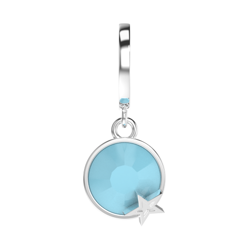 December Birthstone Charm-silver - Charms - 925 sterling silver | Y Jewelry